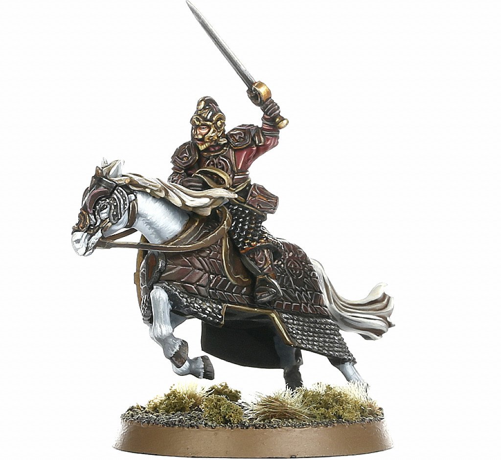 Theoden, King of Rohan on Horseback - Middle-Earth - PILE OF SHAME