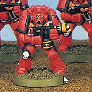 Tactical Space Marine with Flamer 2nd Edition ETB - Warhammer 40k ...